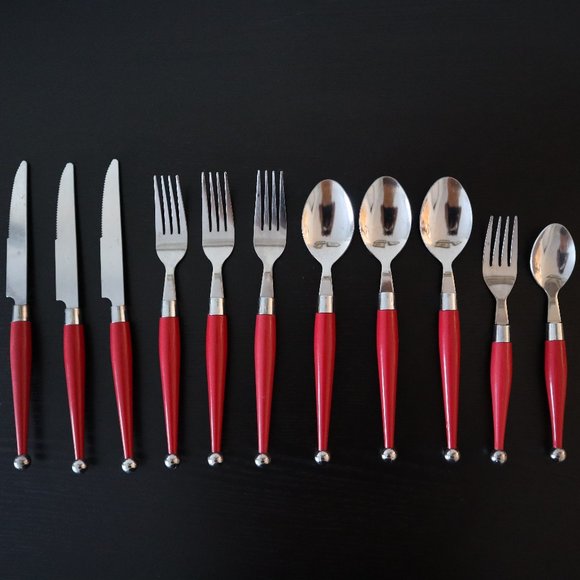 Stainless China | Dining | Vintage Retro Utensil Set Retro Flatware In ...